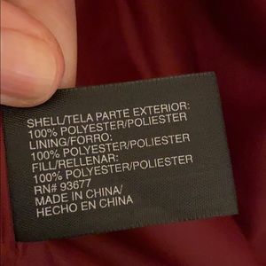 East 5th | Jackets & Coats | Quilted Ladies Deep Red Jacket | Poshmark